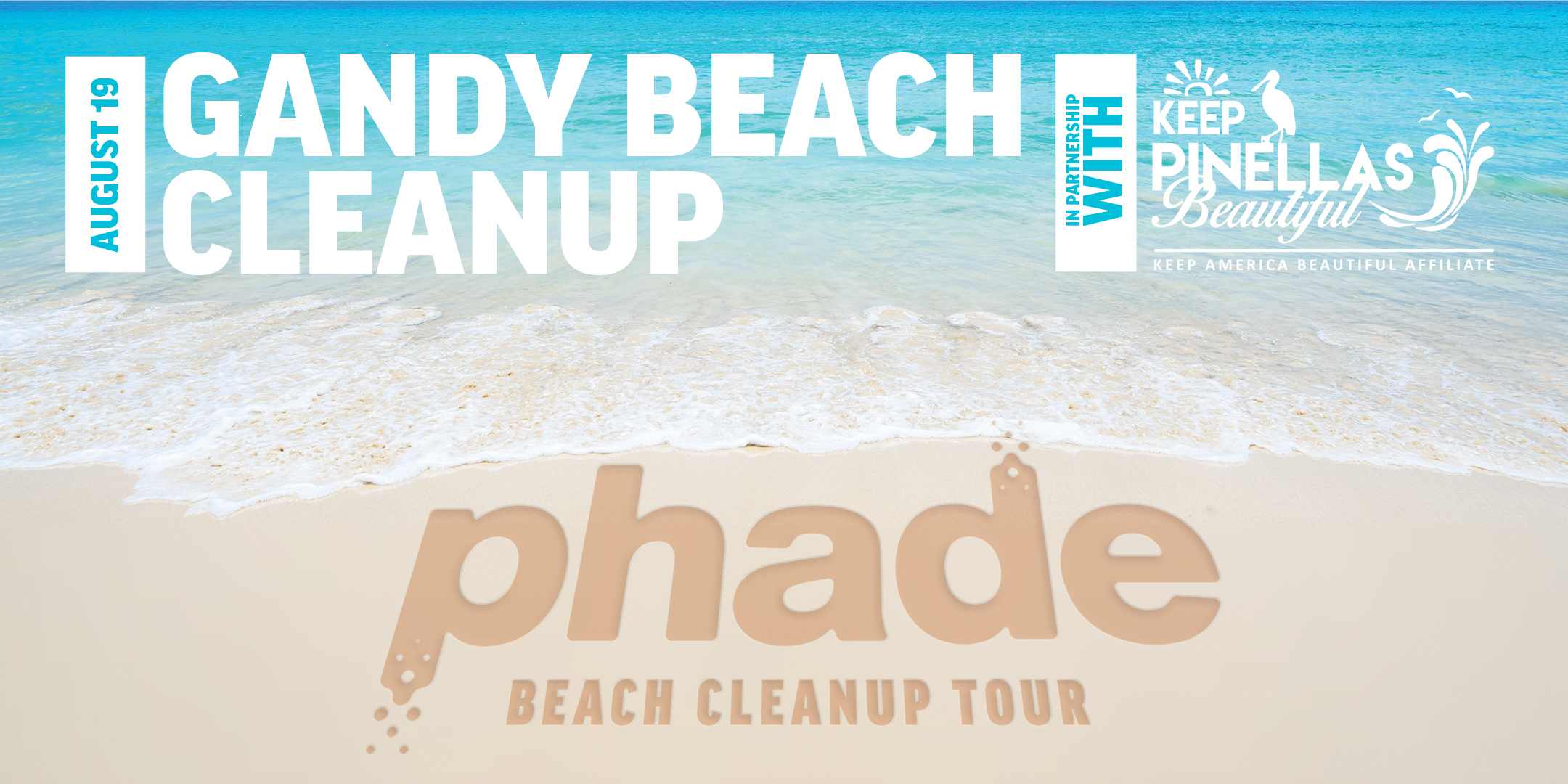 Gandy Beach Cleanup - Phade Products